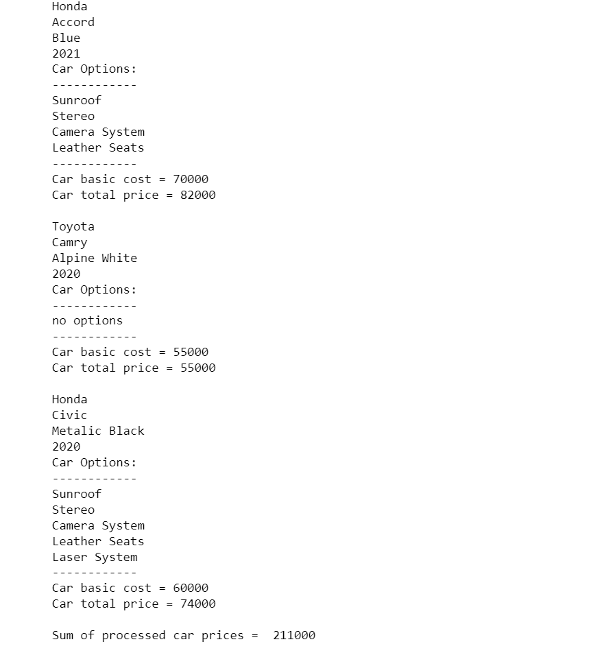 Solved 2 Classes • A class describes objects with the same | Chegg.com