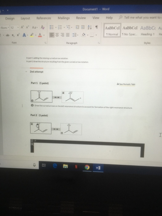 Solved Document1 Word Design Layout References Mailings
