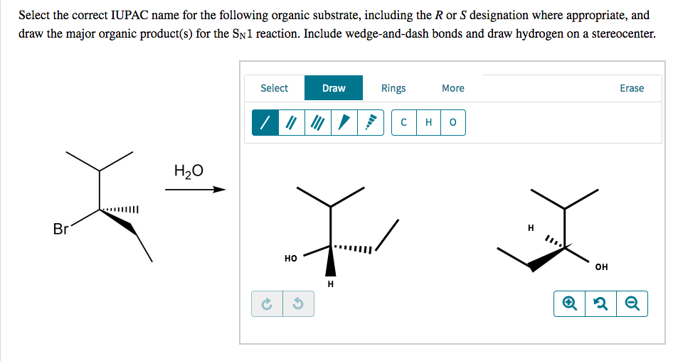 Solved Select The Correct Iupac Name For The Following