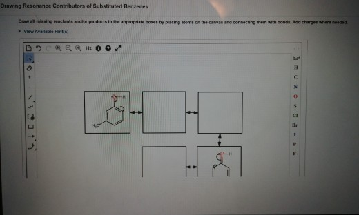 Solved Drawing Resonance Contributors of Substituted | Chegg.com