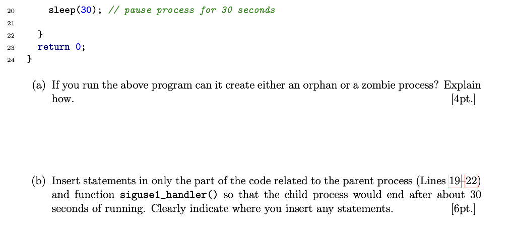 Solved 4. In the following code, assume that all function | Chegg.com