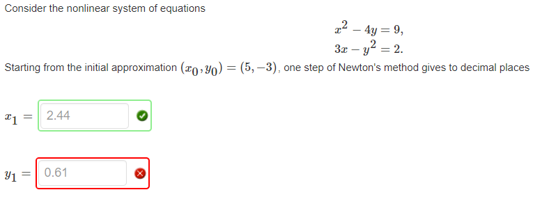 Solved Consider the nonlinear system of | Chegg.com