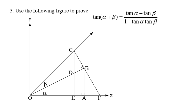 Solved 5. Use the following figure to prove | Chegg.com