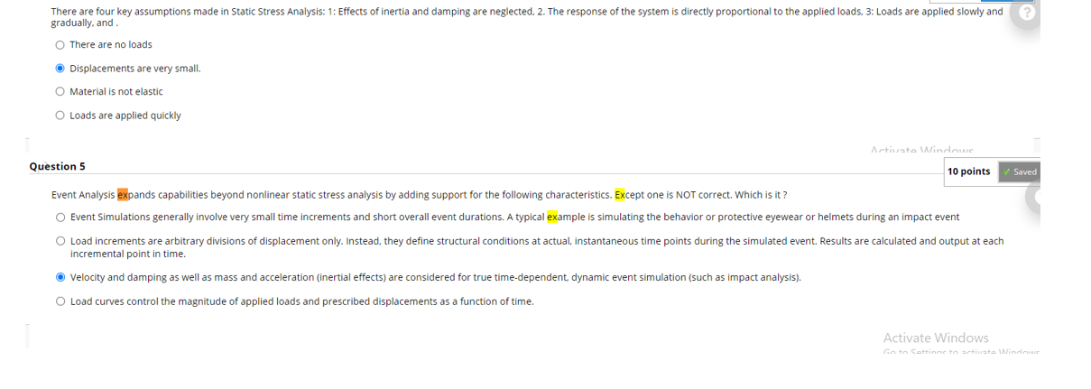 Solved There Are Four Key Assumptions Made In Static Stress 5294