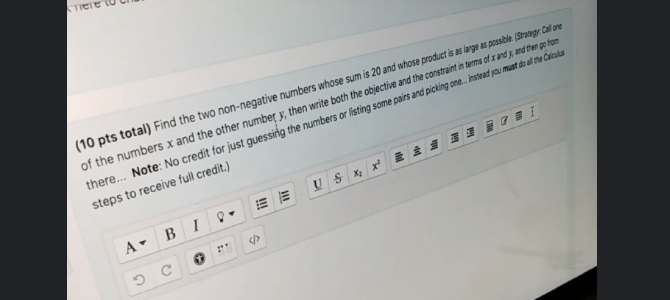 Solved Tere M Iue (10 pts total) Find the two non-negative | Chegg.com