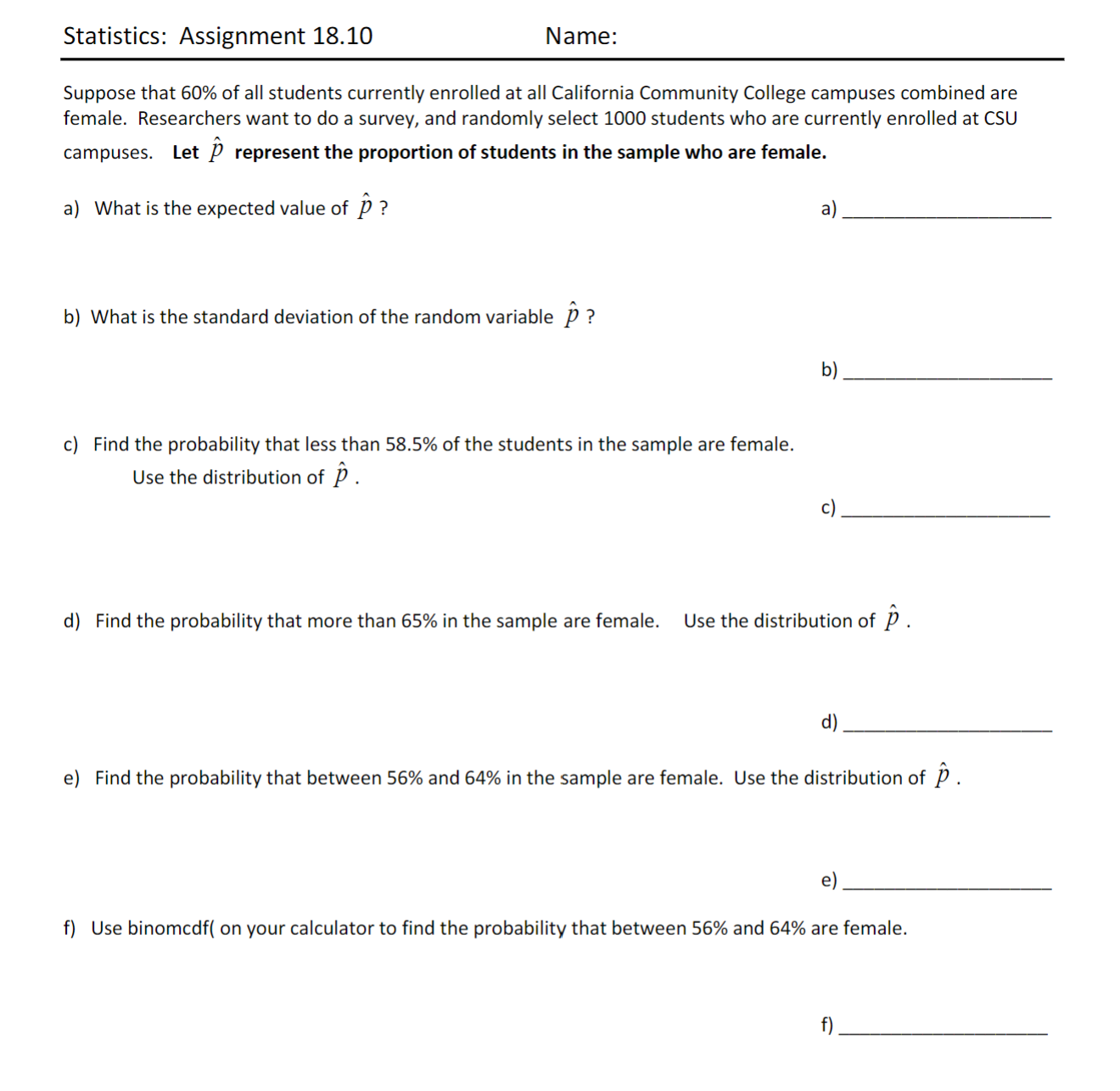 Suppose that 60% of all students currently enrolled | Chegg.com