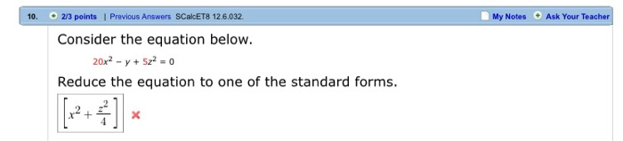 Solved | Previous Answers SCalcET8 12.5.002.MI. 0/2 points | Chegg.com