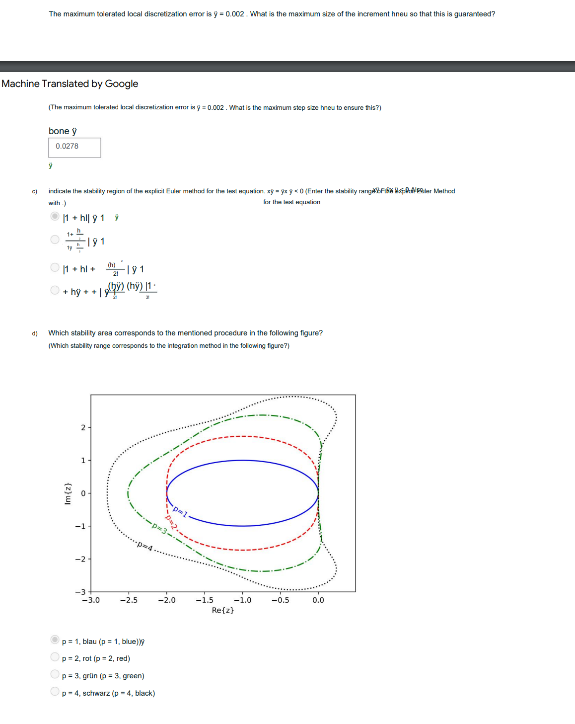 Solved \r\n\r\nThe initial value problem is given (Given is | Chegg.com