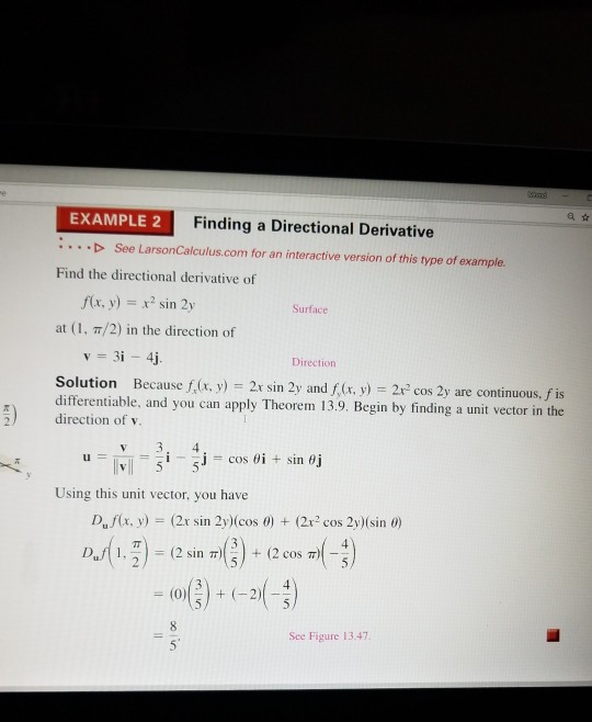 Solved EXAMPLE 2 .. .?> See LarsonCalculus.com for an | Chegg.com