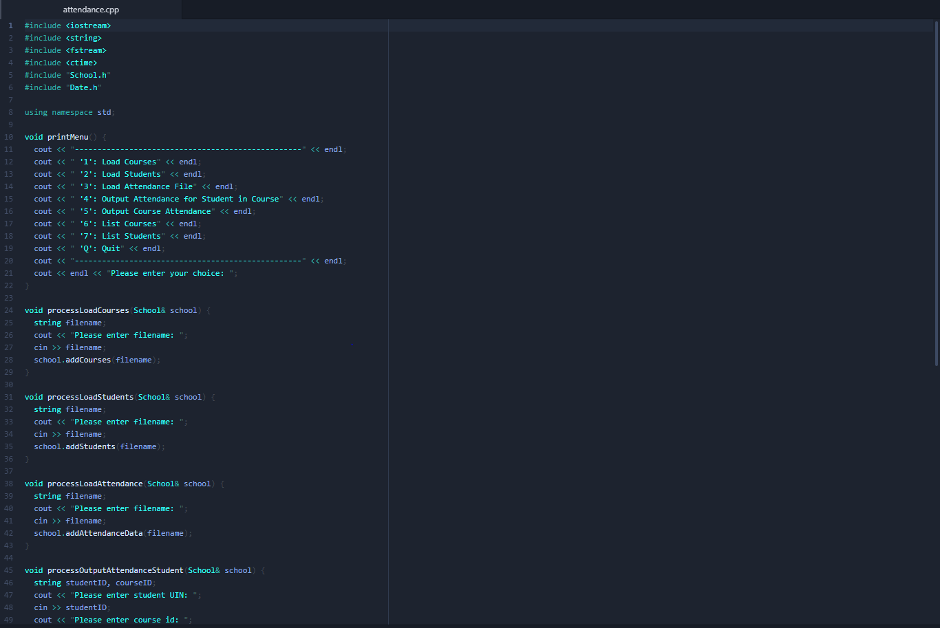 Please Help!! Code is in C++, all provided starter | Chegg.com