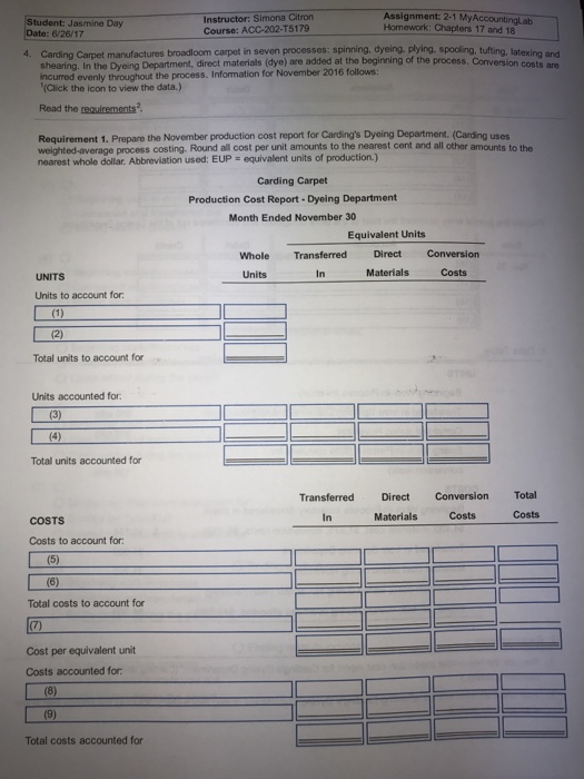 Solved UNITS Beginning Work-in-Process Inventory Transferred | Chegg.com