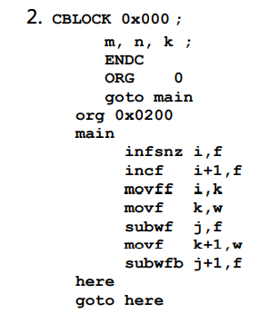 Solved C) Explain how work the following statements in | Chegg.com