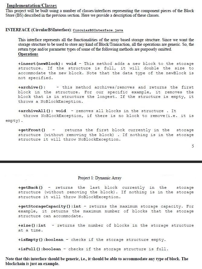 Solved You may: Add additional methods and variables, | Chegg.com