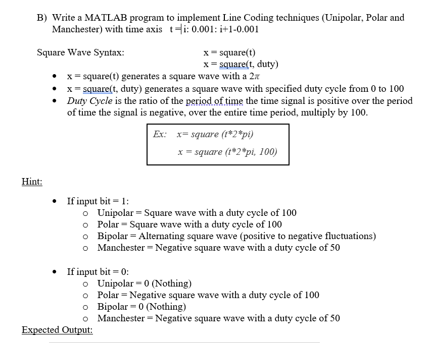 Solved Code Is In Matlab Output Graph Must Look Exactly 3890