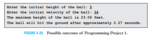 Solved DONE IN PYTHON Projectile Motion Write a program to | Chegg.com