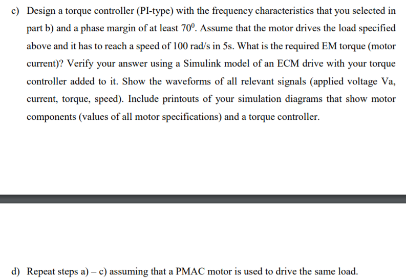 Modeling And Control Of An Electronically Commutated