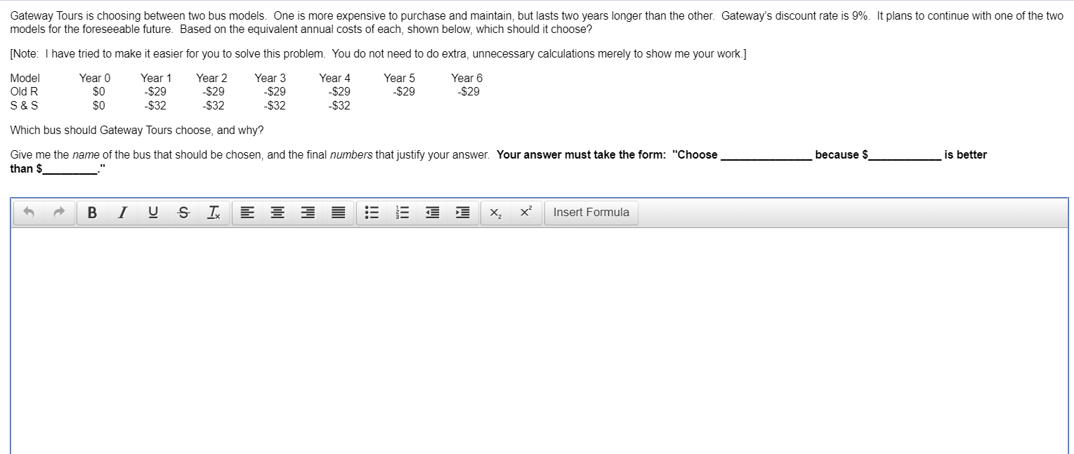 Solved models for the foreseeable future. Based on the | Chegg.com