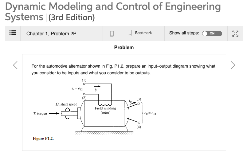 Solved Dynamic Modeling and Control of Engineering Systems | Chegg.com