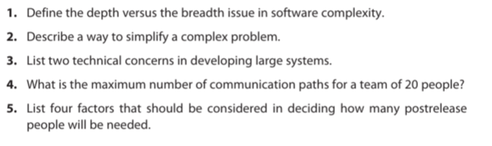 Solved Intro Software Engineering Question, will | Chegg.com