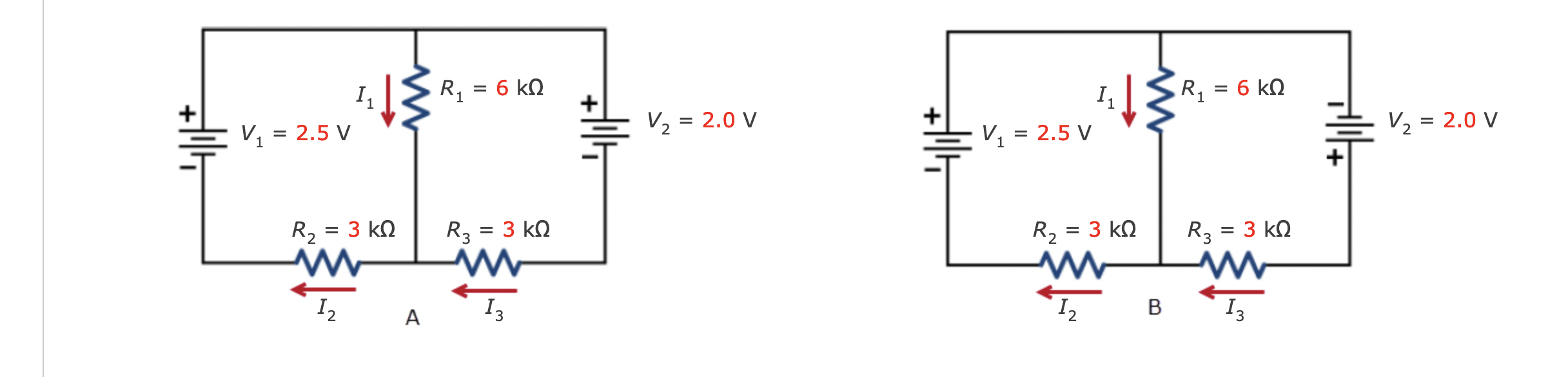 Solved Consider the circuits shown below. (a)What is the | Chegg.com
