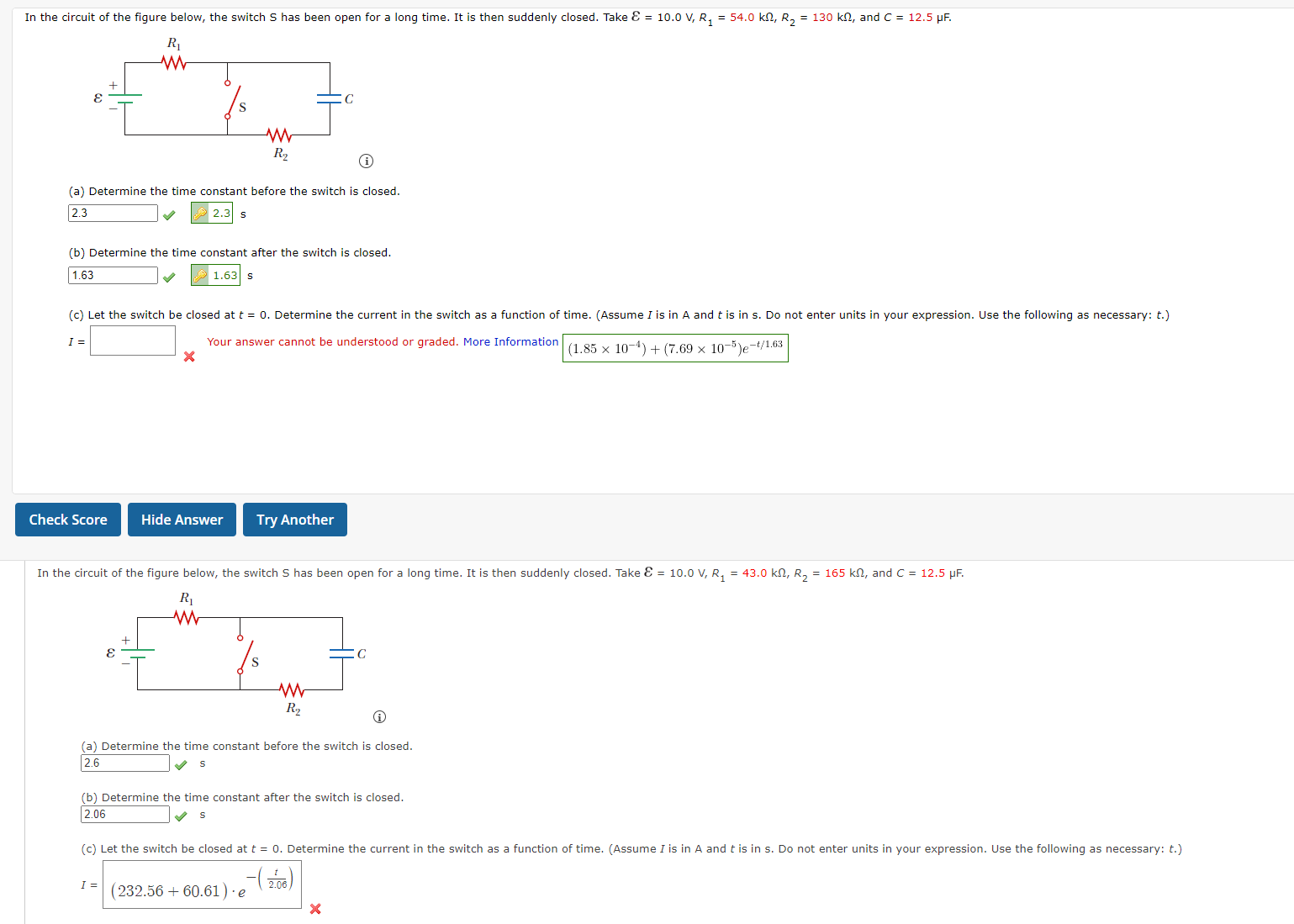 Solved USE THE FIRST TO SHOW HOW TO ORGNIZE THE SECOND THANK | Chegg.com