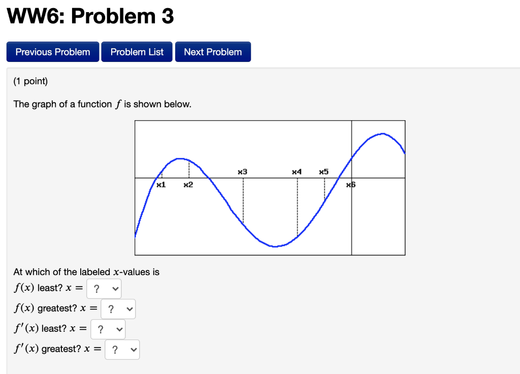 Solved WW6: Problem 1 Previous Problem Problem List Next | Chegg.com