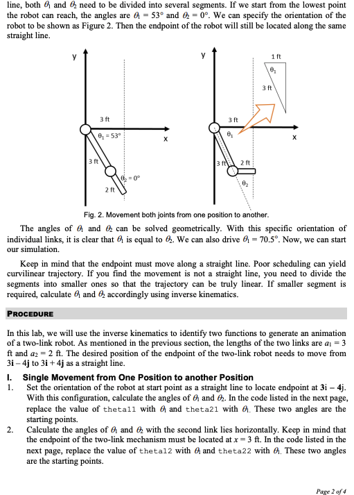 OBJECTIVE - Emulate the movement of a robotic device | Chegg.com