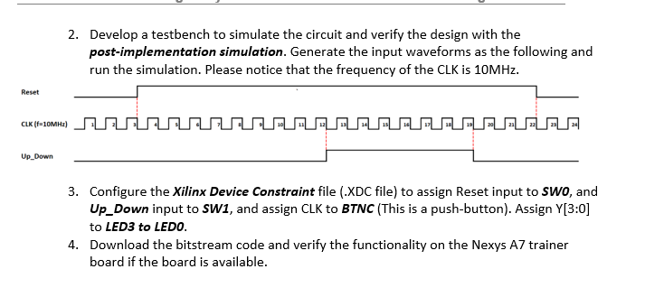 Objective: This lab will introduce the finite state | Chegg.com