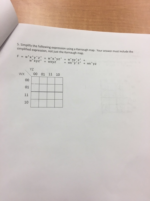 Solved 5 Simplify The Fol Simplified Expression Not Just 