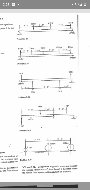 Solved 2:22@. 20-0" Problem - Problem 3-25 Problem Section | Chegg.com