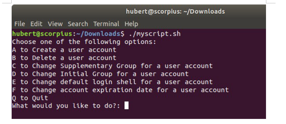 Solved Procedure You will create a script file for | Chegg.com
