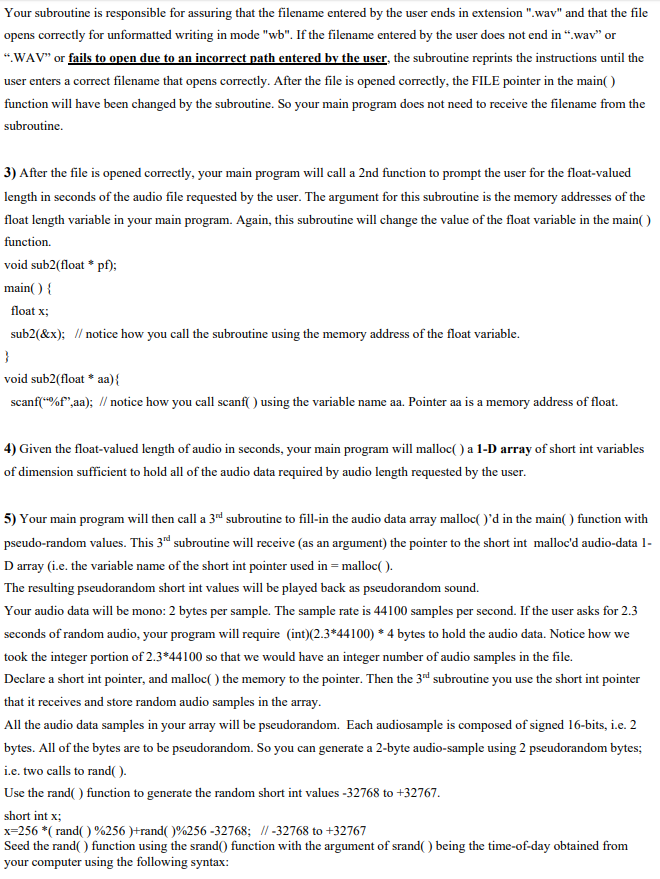 Using ANSI-C Programming: Only Steps 3 and 4 | Chegg.com