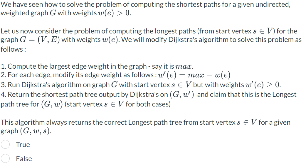 Solved We have seen how to solve the problem of computing | Chegg.com
