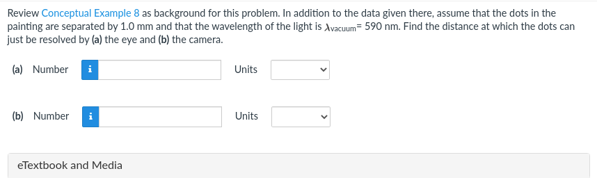 Solved Review Conceptual Example 8 as background for this | Chegg.com