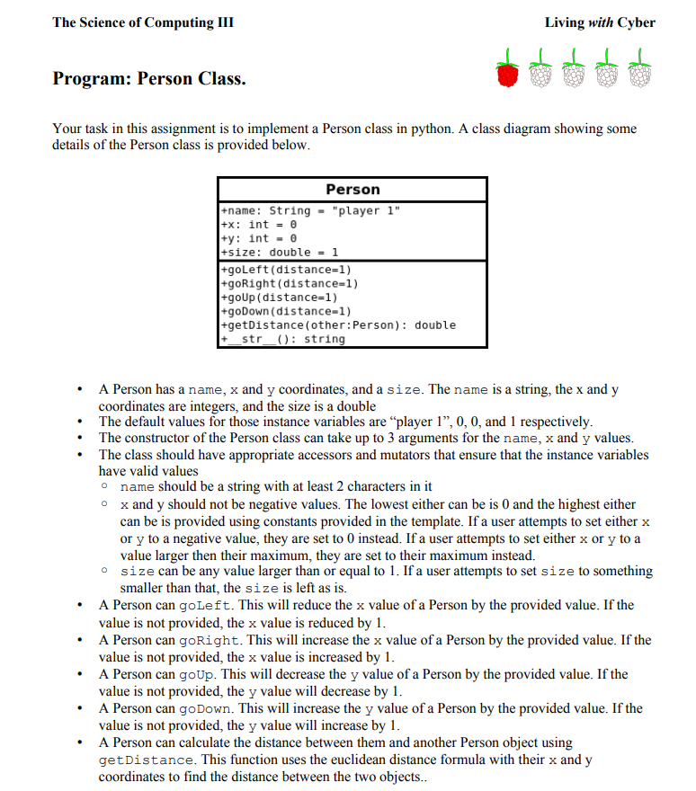 Solved The Science of Computing III Living with Cyber | Chegg.com