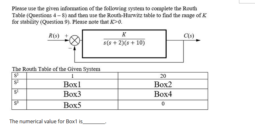 Solved Please use the given information of the following | Chegg.com