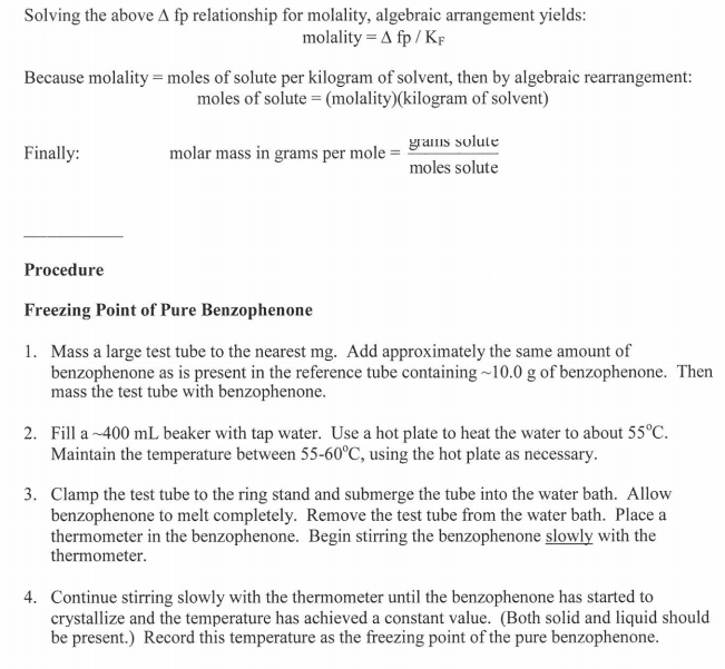 Solved Exercise 12 Page 1 Colligative Properties: The | Chegg.com
