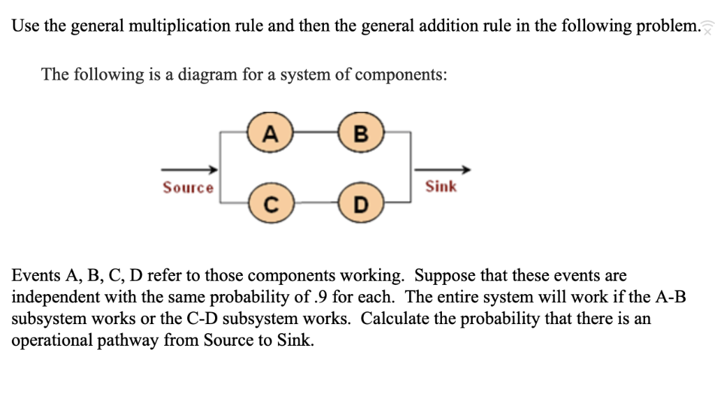 Solved Use the general multiplication rule and then the | Chegg.com