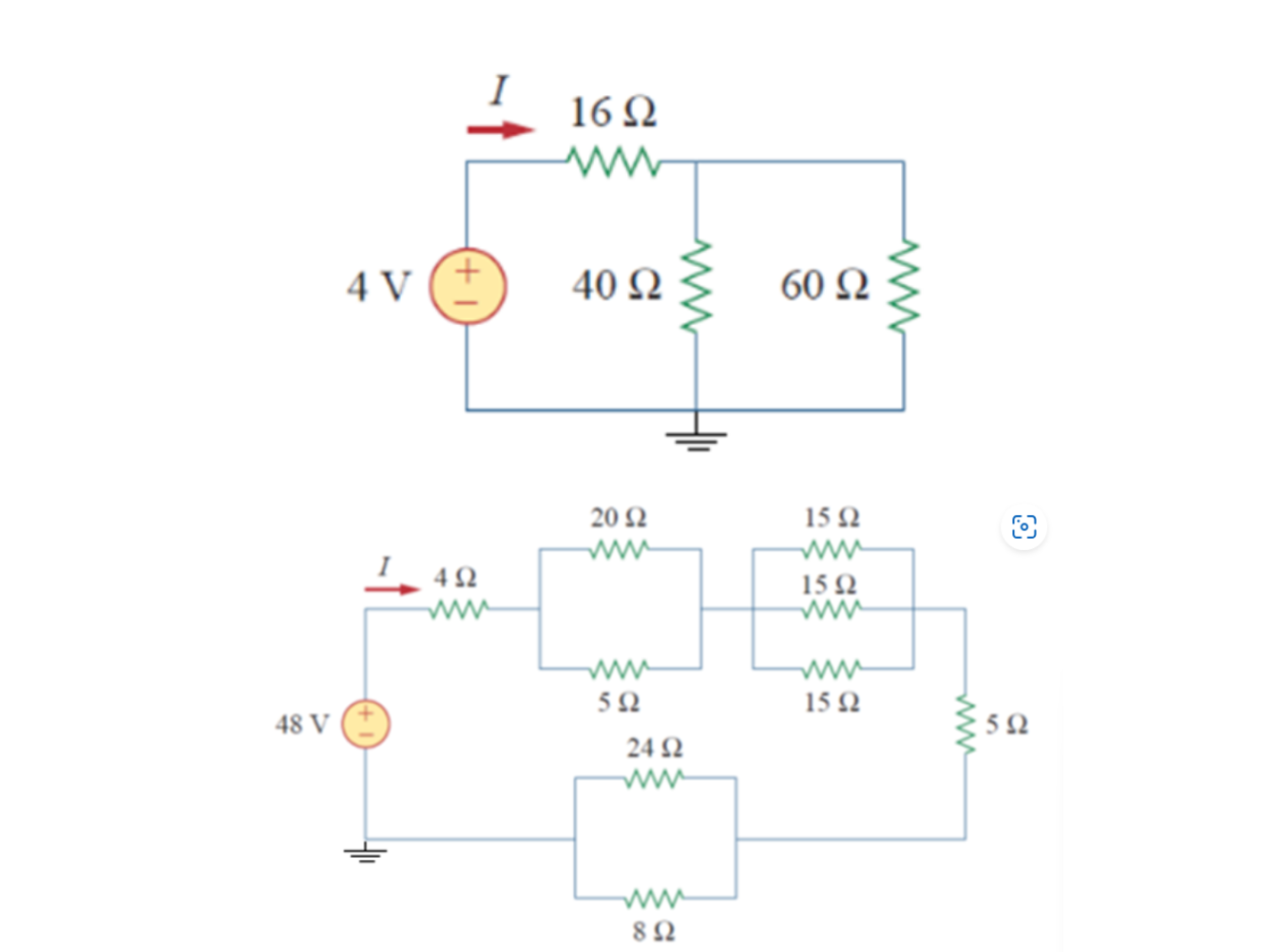 Solved Circuit 1. ﻿Use NI Multisim to measure the value of | Chegg.com