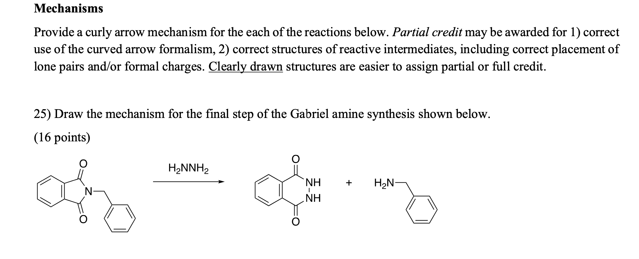 Solved Mechanisms Provide a curly arrow mechanism for the | Chegg.com