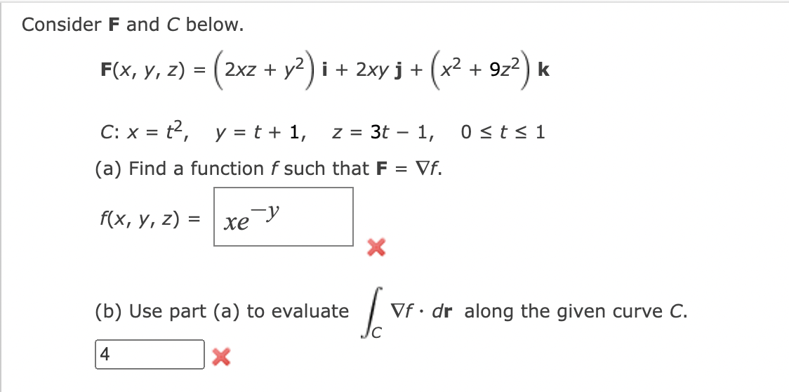 Solved Consider F and C below. | Chegg.com