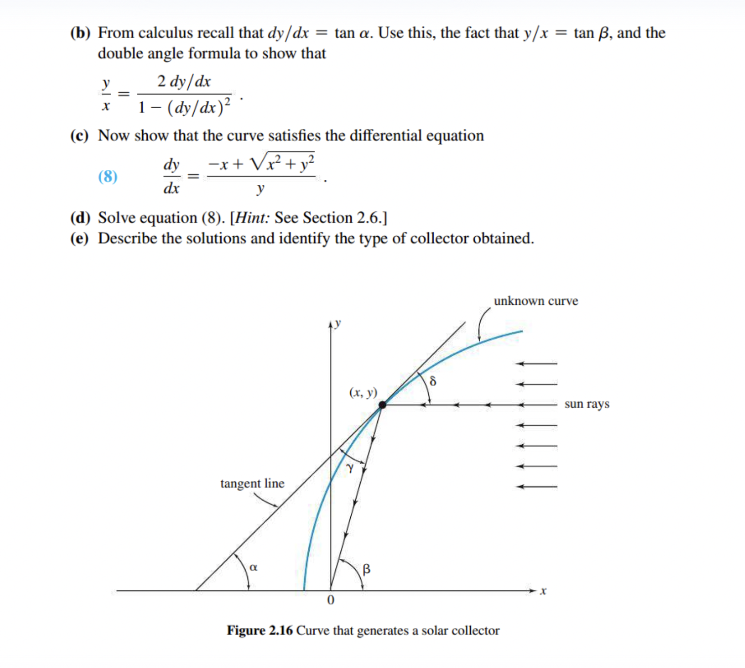 Solved Designing a Solar Collector You want to design a | Chegg.com