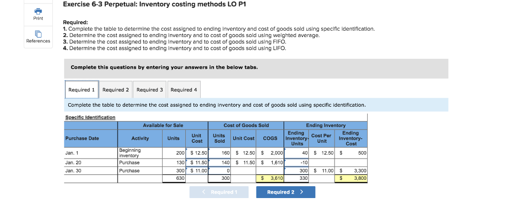 Solved Check my work View previous attempt Required | Chegg.com