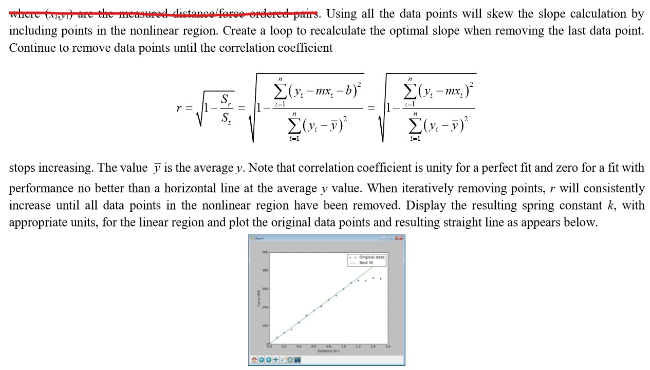 Solved Python Help Using Python Modules Numpy Matplotlib Data Points Given Hw08datatxt File