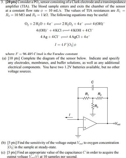 Solved 3. 120 pts Consider a PO, sensor consisting of a | Chegg.com