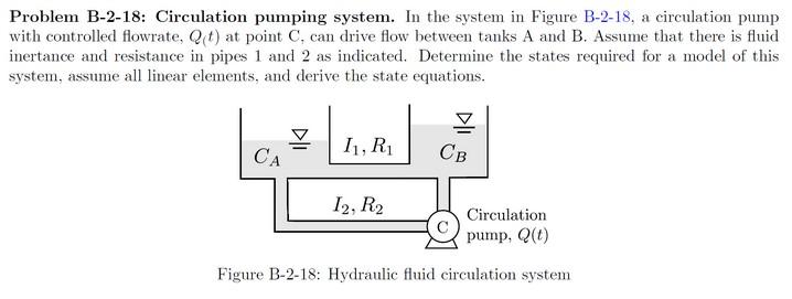 Solved Problem B-2-18: Circulation pumping system. In the | Chegg.com Solved Problem B-2-18: Circulation pumping system. In the | Chegg.com