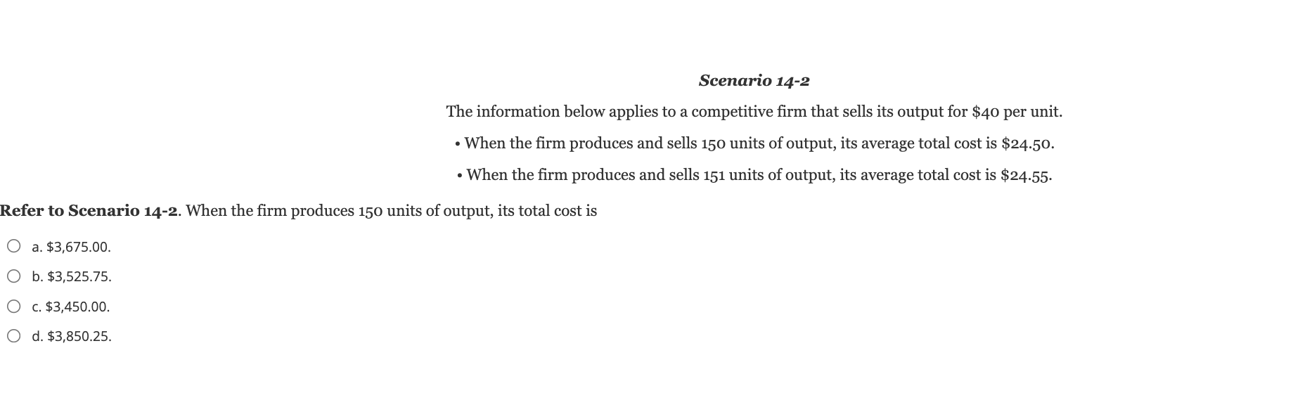 Solved Scenario 14-2 The information below applies to a | Chegg.com Solved Scenario 14-2 The information below applies to a | Chegg.com