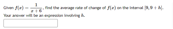 Solved Find the average rate of change of f(x)=4x2−8 on the | Chegg.com