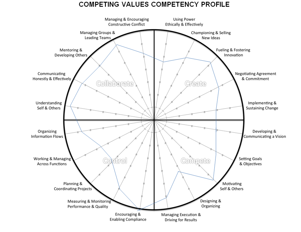 Solved COMPETING VALUES COMPETENCY QUESTIONNAIRE The | Chegg.com