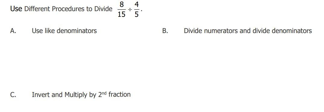 Solved Use Different Procedures to Divide 158÷54. A. Use | Chegg.com